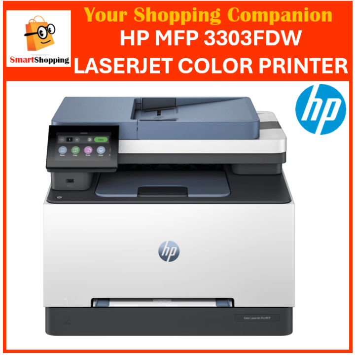 HP Color LaserJet Pro MFP 3303FDW MFP 3303SDW All-in-One Printer ...