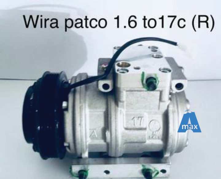 Aircond Compressor 17C Proton Wira 1.6 Patco System Modified to Denso ...