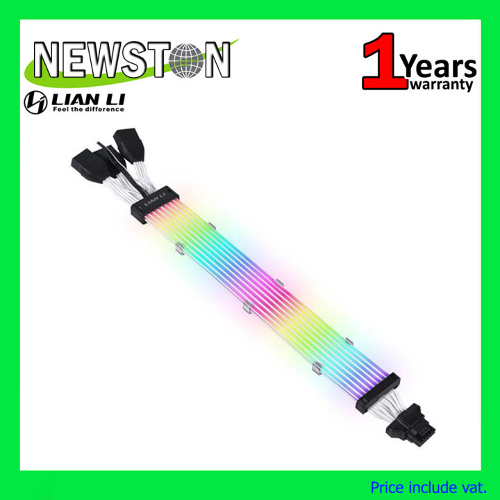 LIAN-LI RGB STRIMER PLUS 12+4 PIN 8LIGHT V2 (PW168-8PV2) | Lazada.co.th