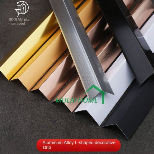 【Swift Spark】 Aluminum AlloyLType Corner Wall Protector Protection Bar ...