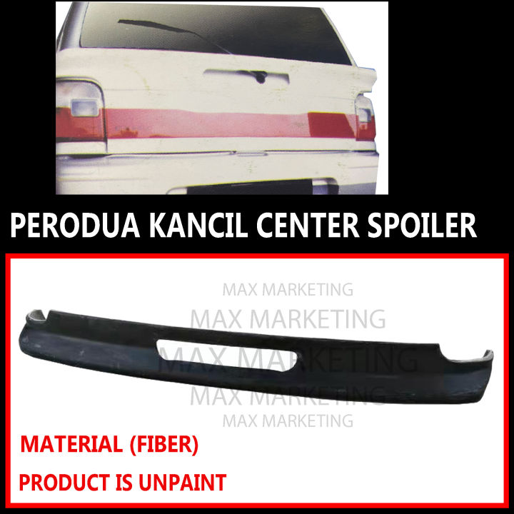 Perodua Kancil (OEM) Style Rear Back Bonnet Bonet Trunk Boot Lip Wing ...