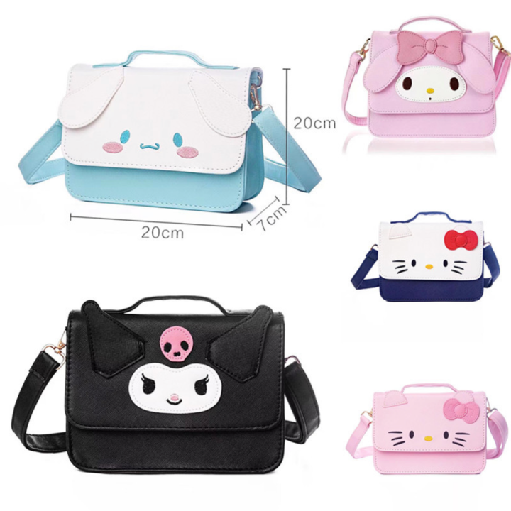 กระเป๋าสะพาย ลายซานริโอ้ คิตตี้ เมโลดี้ กระเป๋าสะพายเด็ก น่ารัก Sanrio ...