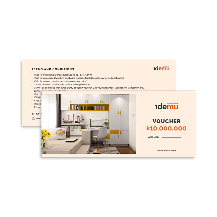 Idemu Voucher Diskon Rp 10jt | Lazada Indonesia