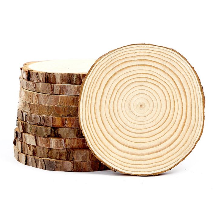 Round Wood Chip Hand-Painted Wood Chip Painting Graffiti Wood Chip ...