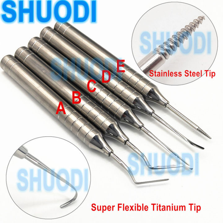 Dental Flex Periotome Power Tooth Extraction Set Tooth Extraction Screw ...