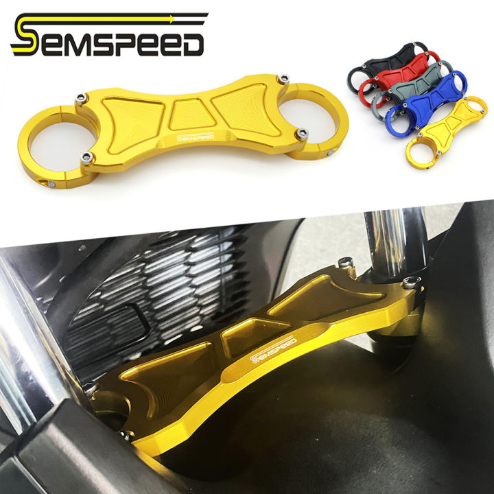 SEMSPEED Motorcycle CNC Front Shock Absorber Balance Bracket Mount For ...