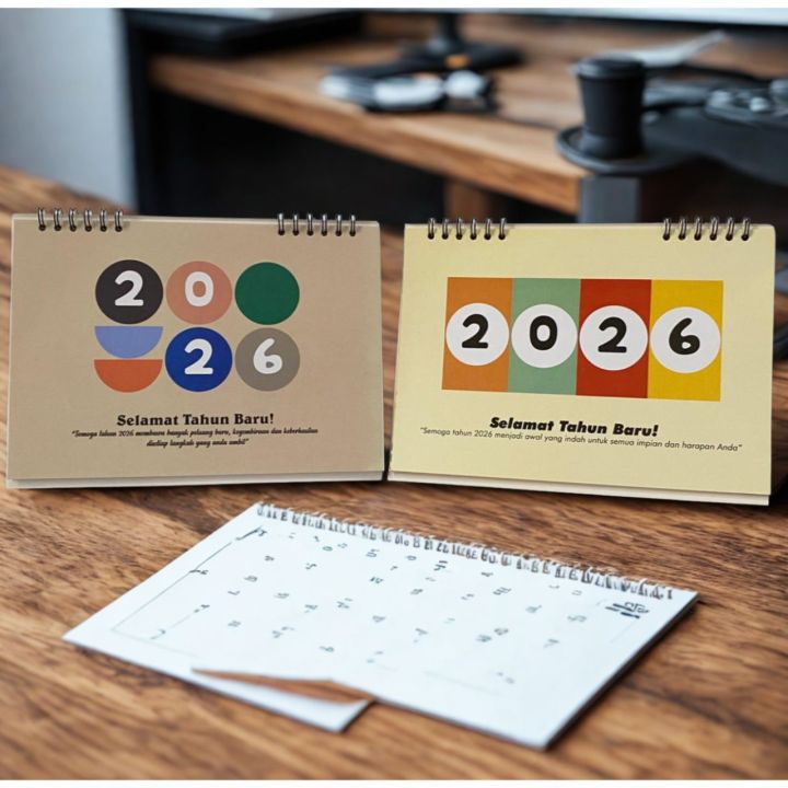 Kalender Planner 2026 Lengkap Dengan Hari LIbur Nasional Kalender Meja ...