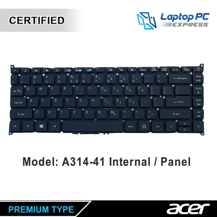 Laptop Keyboard A314-41 Compatible with Acer Aspire 3 A314-21 A314-41 ...