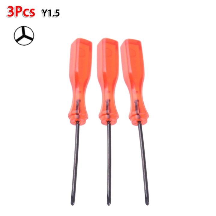 Durable Tri-Wing Screwdriver Precision Y-Tip 108mm Length 3Pcs For Game ...