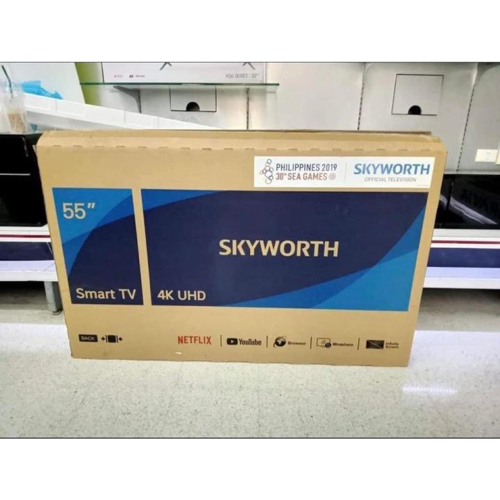 SKYWORTH "32" INCH SMART TV 32STD4000 , | Lazada PH