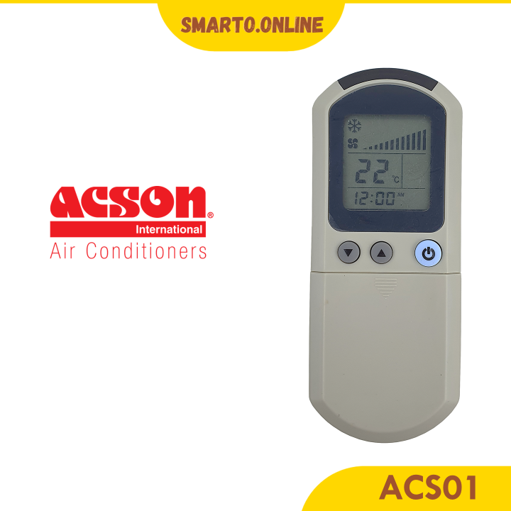 ACSON Air Conditioner Remote Control (ACS-01) ACSON Aircond Remote ...