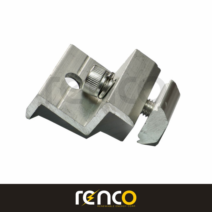 Reversible End Clamp Solar Panel Mounting Accessory (30mm + 35mm ...