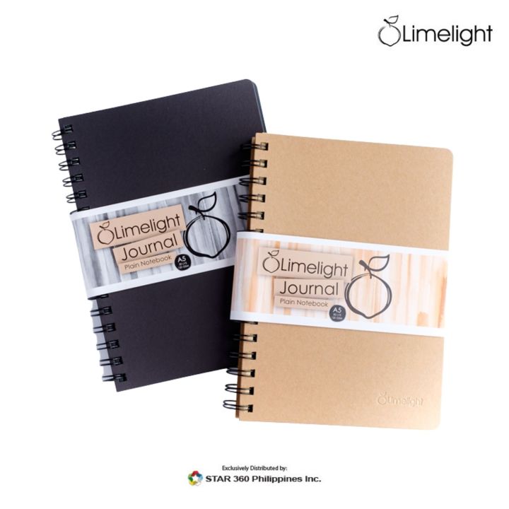 Limelight A5 All Kraft Journals (2pcs.) | Lazada PH