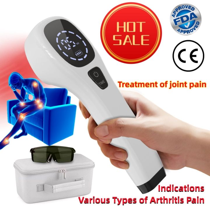 KTS Health Cold Laser Therapy Device For Joint Pain Relief With Red ...