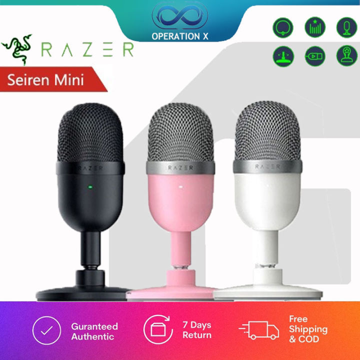 Original Razer Seiren Mini Microphone Condenser USB Ultra-compact ...