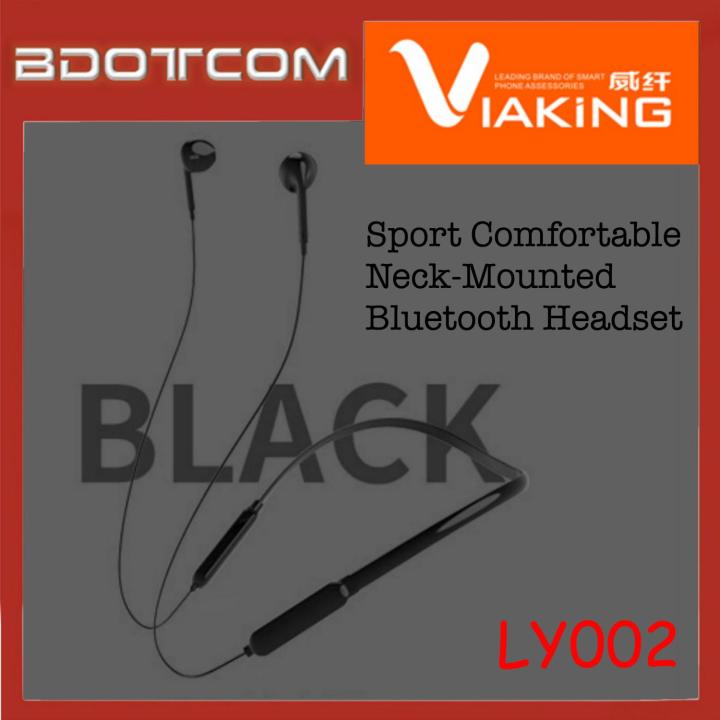 Viaking LY002 Sport Comfortable Neck-Mounted Bluetooth Headset | Lazada