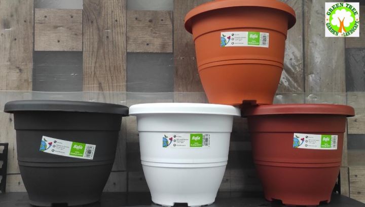 (26cm) Baba BI-EG-260 Biodegradable Flower Pot | Lazada