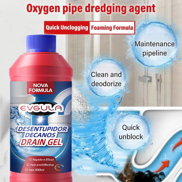 Powerful pipe unclogging agent toilet dissolve pipe cleaner | Lazada PH