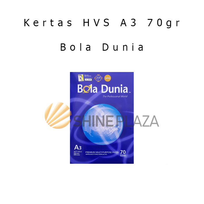 Kertas Print HVS Fotocopy A3 70gr Sinar Dunia - Photocopy Paper Putih A3 70 gram gsm SIDU ...