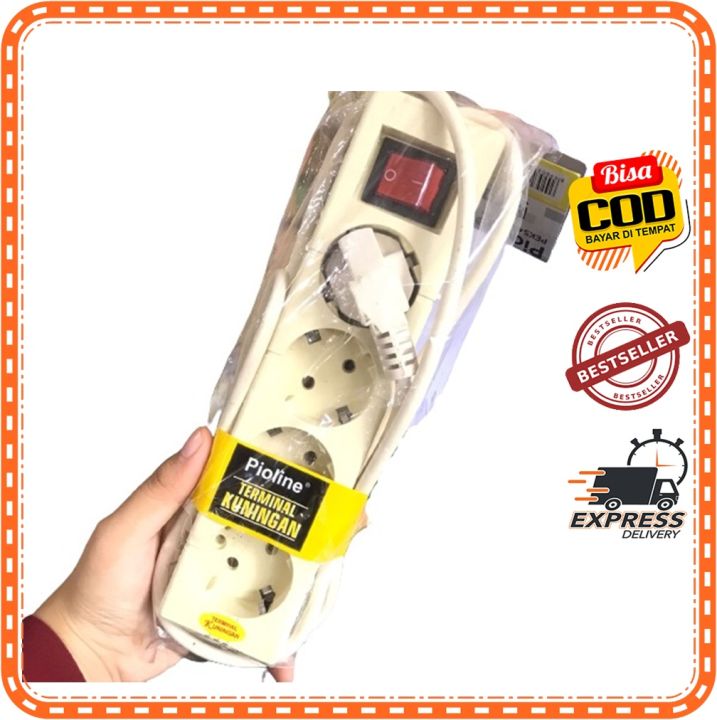 STOP KABEL KONTAK 3 ~^~ METER PIOLINE / TERMINAL LISTRIK 4 LUBANG DAN ...