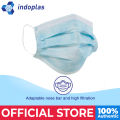 Indoplas Disposable Face Mask 3-Ply with Earloop | Lazada PH