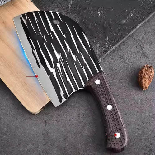 Japanese Chef's Knife Forged Fish Head Knife Meat Cleaver Handmade ...