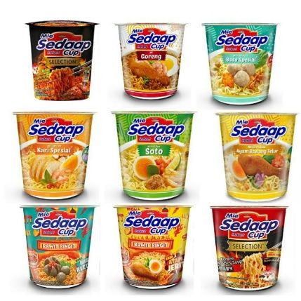 MIE SEDAAP CUP ALL VARIANT | Lazada Indonesia