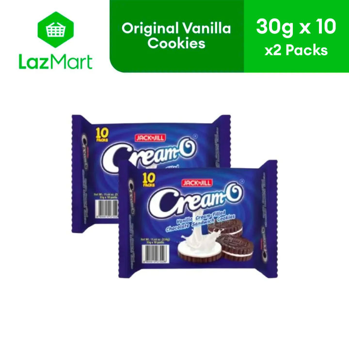 Cream-O Original Vanilla 30g x 10 - Pack of 2 | Lazada PH