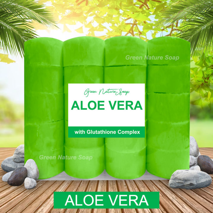 ORIGINAL Korean Aloe Vera Soap with Vitamin E by Green Nature ...