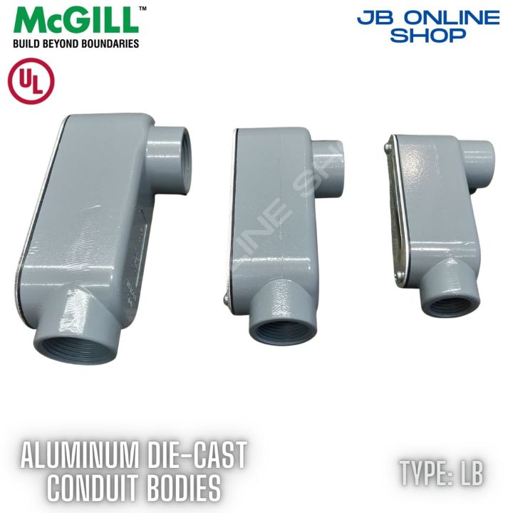 McGILL LB Conduit Body Aluminum Die-Cast UL Standard High Quality | Lazada PH