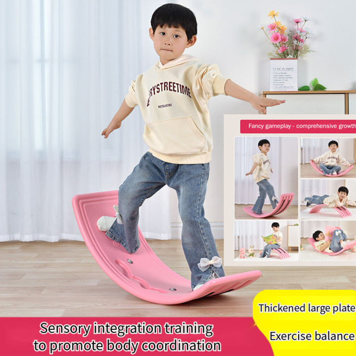 Children Balance Board Balancing Board Papan Imbangan Multifunctional ...