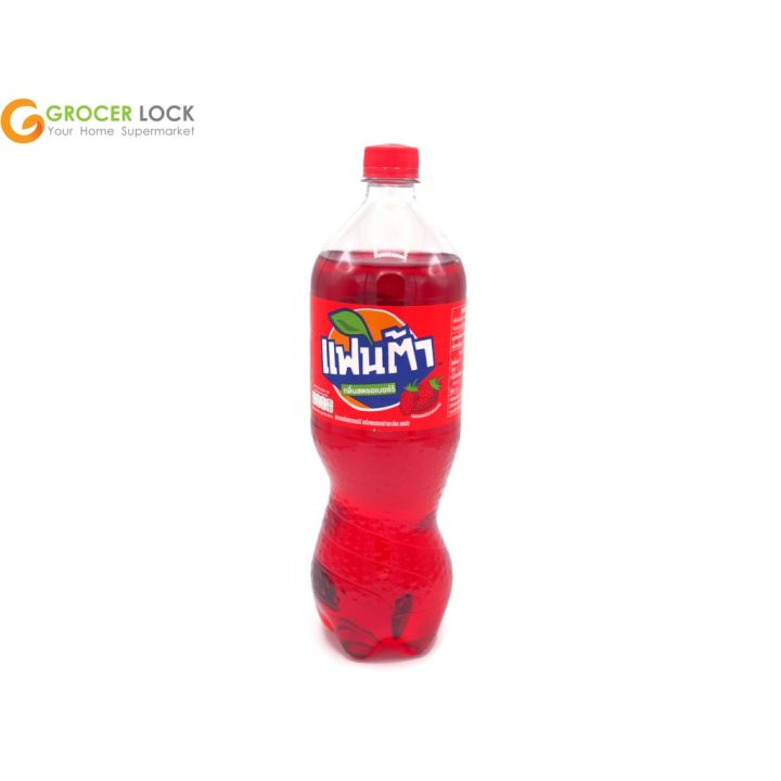 แฟนต้า : น้ำแดง 1.25L (Fanta Strawberry Flavoured Carbonated Drinks 1 ...