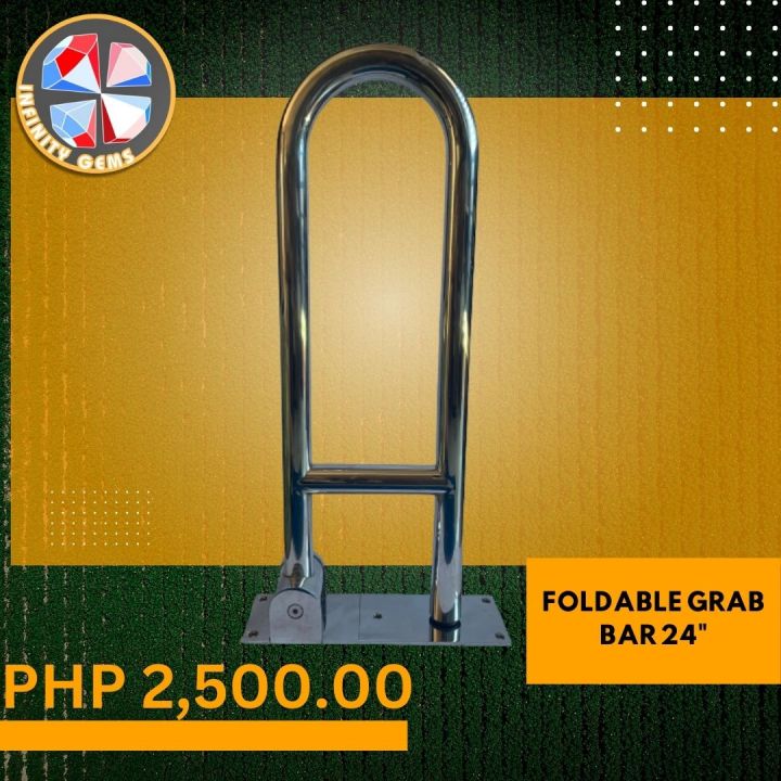 FOLDABLE GRAB BAR 24" | Lazada PH