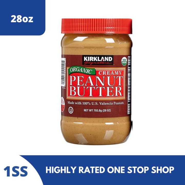 Kirkland Signature Organic Creamy Peanut Butter 794g | Lazada PH