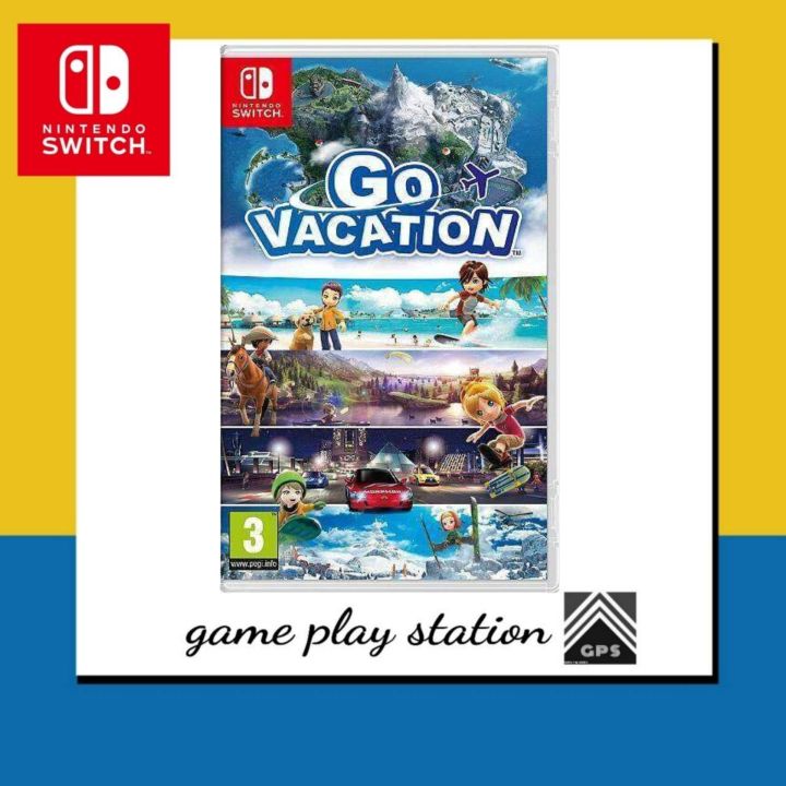 nintendo switch go vacation ( english zone 2 ) | Lazada.co.th
