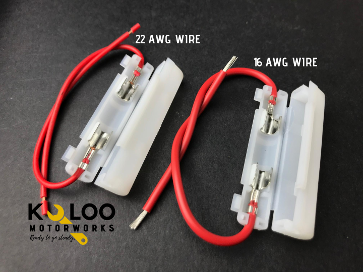 Universal Motorcycle Fuse Box With Wire/ Glass Fuse Box/ Battery Fuse ...