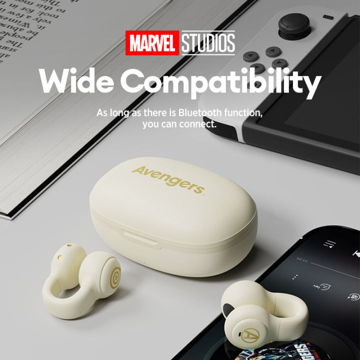 Marvel BTMV19 TWS Wireless Bluetooth Earphone Ear clip design Bluetooth ...