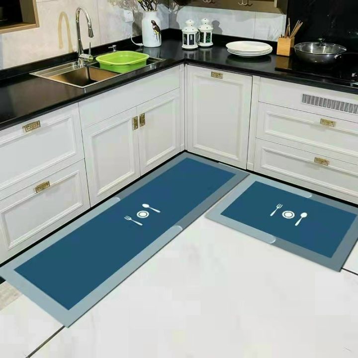 Bộ Thảm Nhà Bếp Dài Silicon02 Tấm KT 40x60cm+40x120cm Chùi Chân Siêu ...