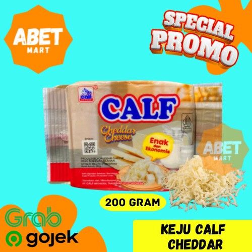 Keju Calf Cheddar 200Gr - 200 G Cheese Parut Topping Pcs Pak Dus Murah ...