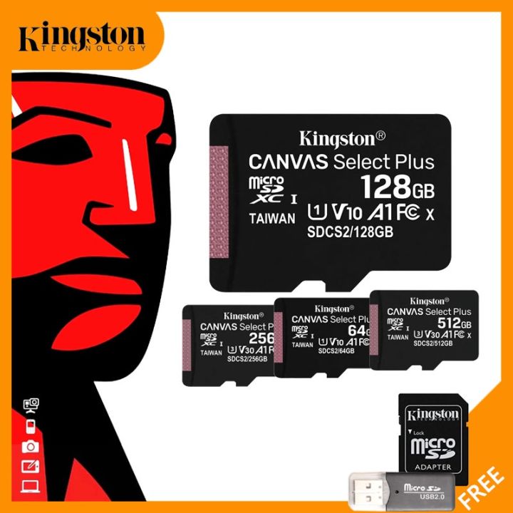 original authentic Kingston Micro SD Card Class 10 memory card U1 fast ...