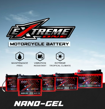 EXTREME ONE NANO GEL BATTERY FOR MOTORCYCLE | Lazada PH