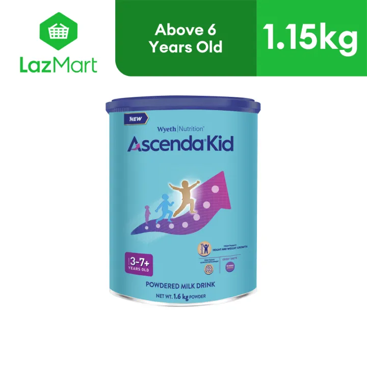 Ascenda Kid Powdered Milk Drink for Children Above 3 Years 1.6kg ...