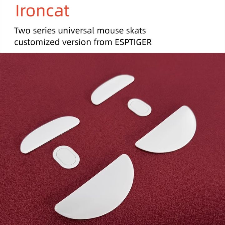 Original Mouse Skates สำหรับ Ironcat Incott Mini Gpro Eagle Two Zero ...