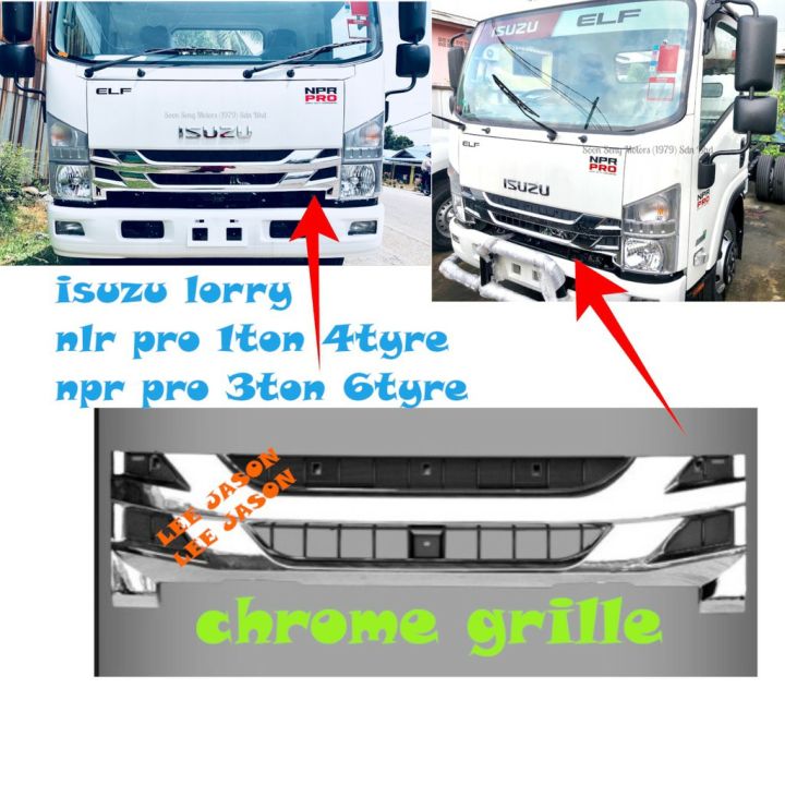 J121S04 ISUZU NPR PRO 3 TON NLR PRO 1 TON FRONT GRILLE SALONG 2019 YEAR ...