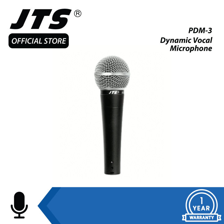 JTS PDM 3 Dynamic Vocal Microphone | Lazada