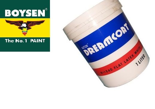 Nation Dreamcoat by Boysen N-1540 Flat Latex White Paint 4L | Lazada PH