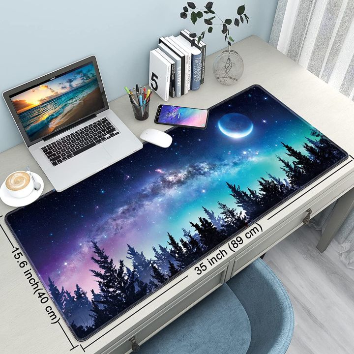 Forest Moon Landscape Desktop Mat Large Mousepad XXL Gaming Mouse Pad ... Forest Moon Landscape Desktop Mat Large Mousepad XXL Gaming Mouse Pad ...