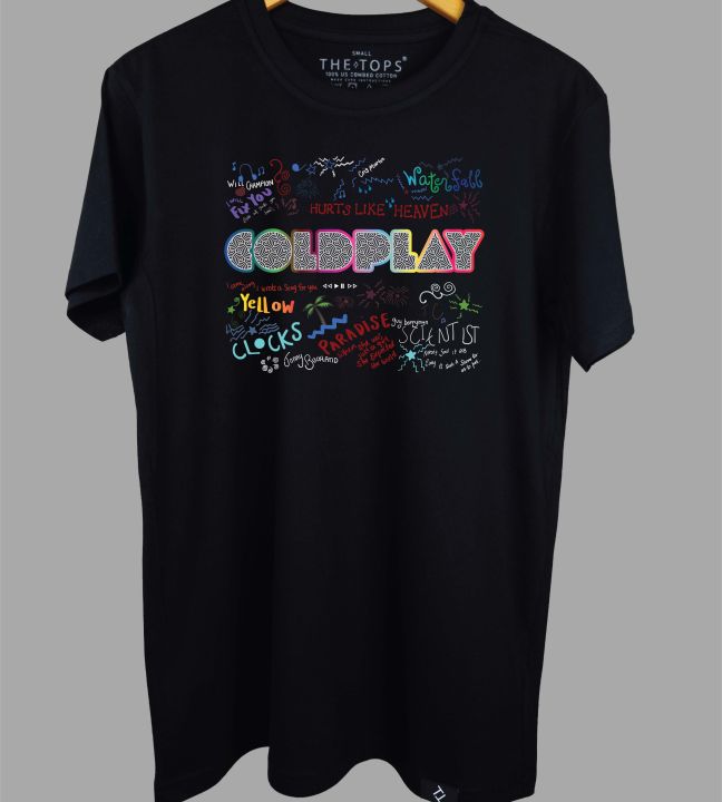 The Tops "Coldplay-4" T-Shirt | Lazada PH
