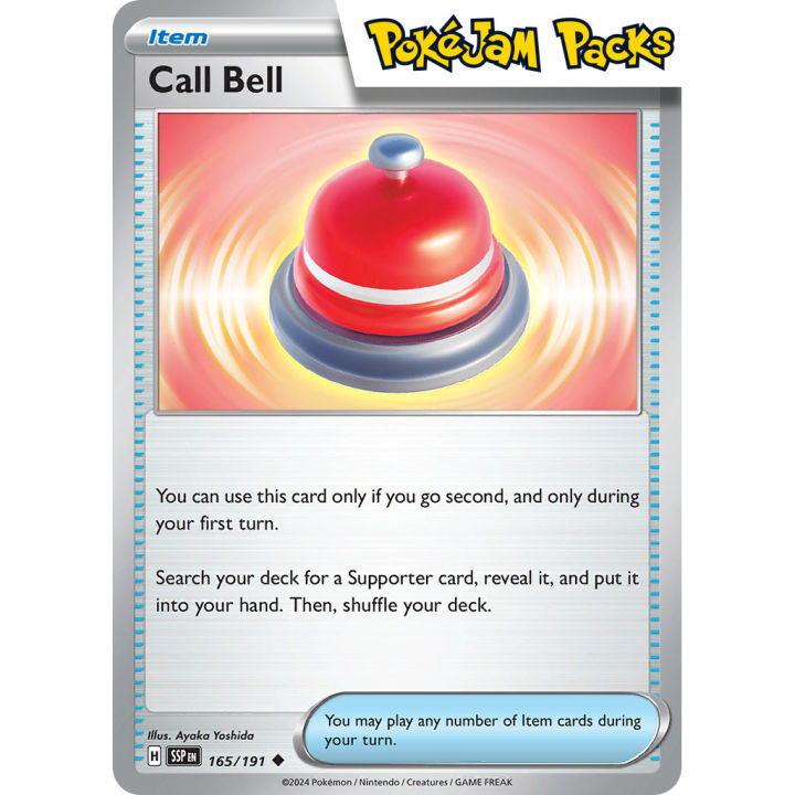 Call Bell - 165/191 - Uncommon - Surging Sparks - Pokémon TCG | Lazada PH
