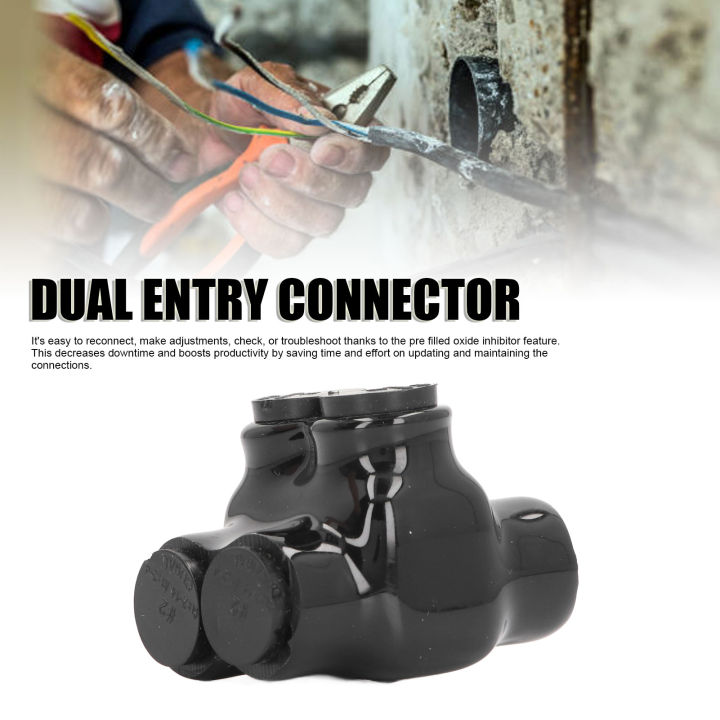 Multi Cable Connector Dual Entry Connector 2 Ports for Cu2 14 | Lazada PH